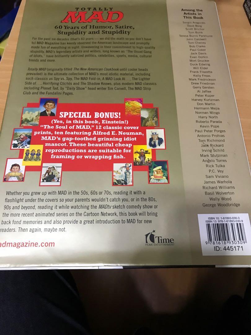 Totally Mad 60 years for collectors, Hobbies & Toys, Books & Magazines ...