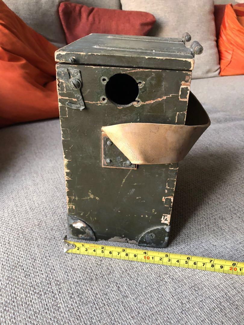 Vintage wooden battery box, Vintage & Collectibles, Vintage ...