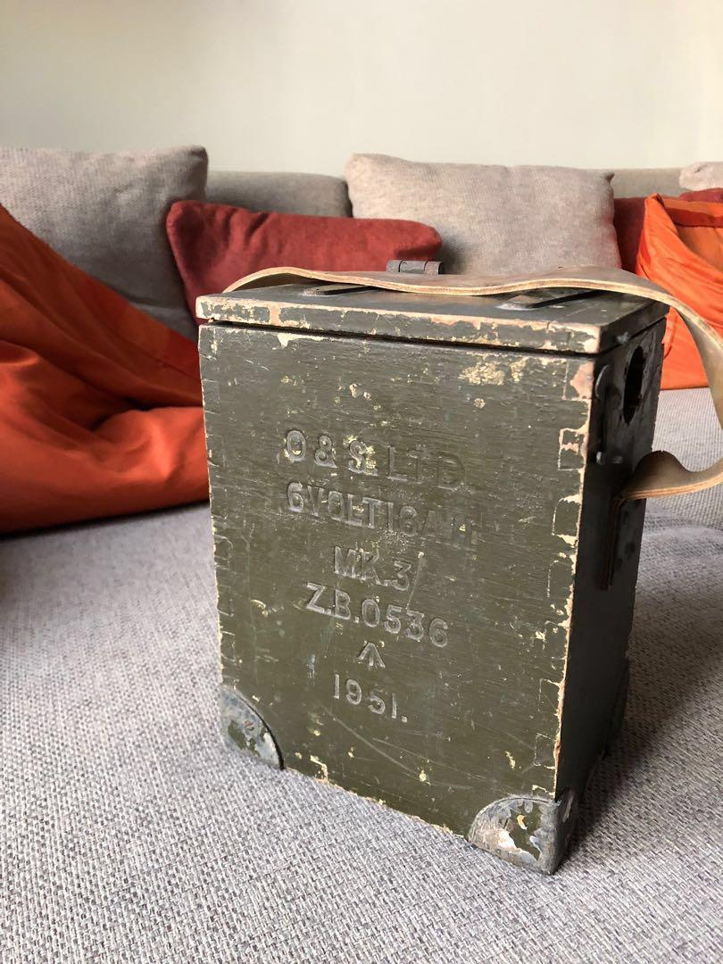 Vintage wooden battery box, Vintage & Collectibles, Vintage ...
