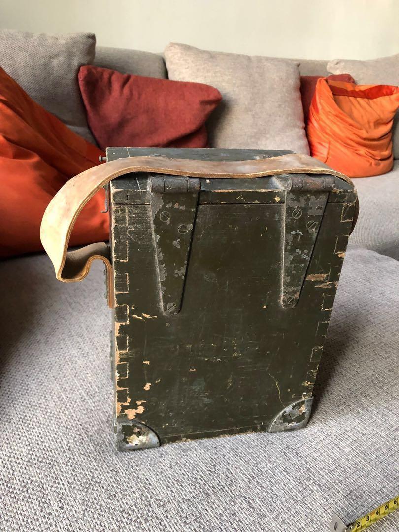 Vintage wooden battery box, Vintage & Collectibles, Vintage ...