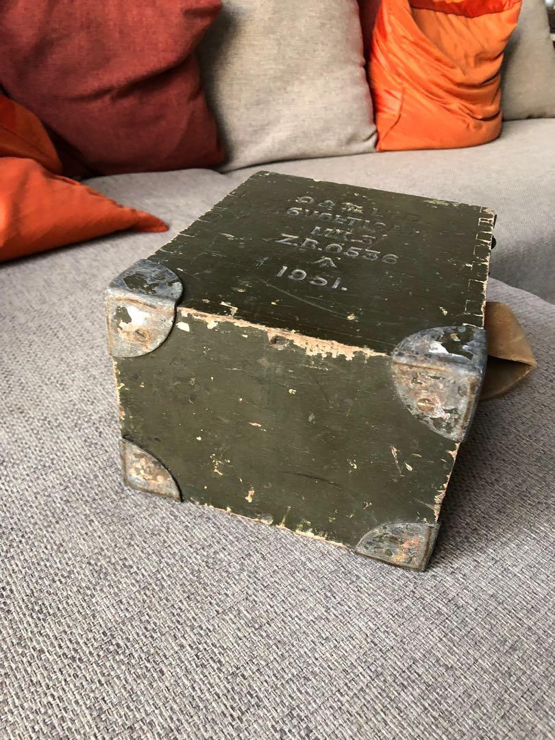 Vintage wooden battery box, Vintage & Collectibles, Vintage ...