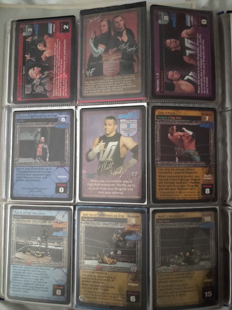 Wwe Raw Deal - Matt Hardy Set/Shawn Micheals/Torrie Wilson, Hobbies ...
