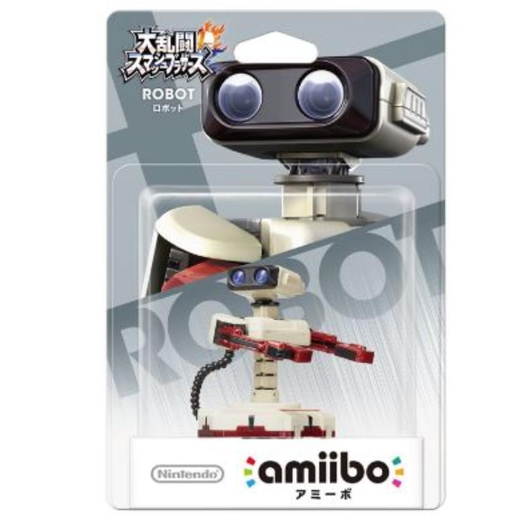 全新 NS Switch Amiibo: R.O.B. Robot 大亂鬥系列 (日版) - 支援 Super Smash Bros Brothers 機械人 任天堂機械人 紅白機機器人 ...