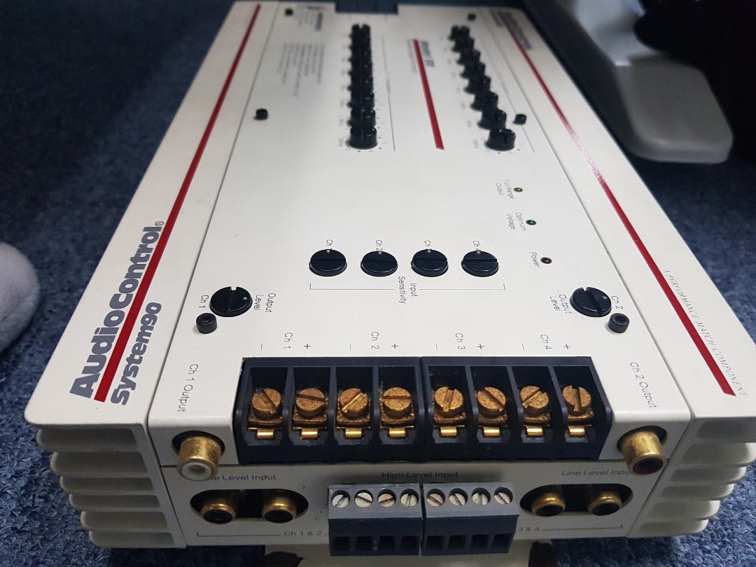 Audio control system90- 4 channel car amplifier, Car Accessories ...
