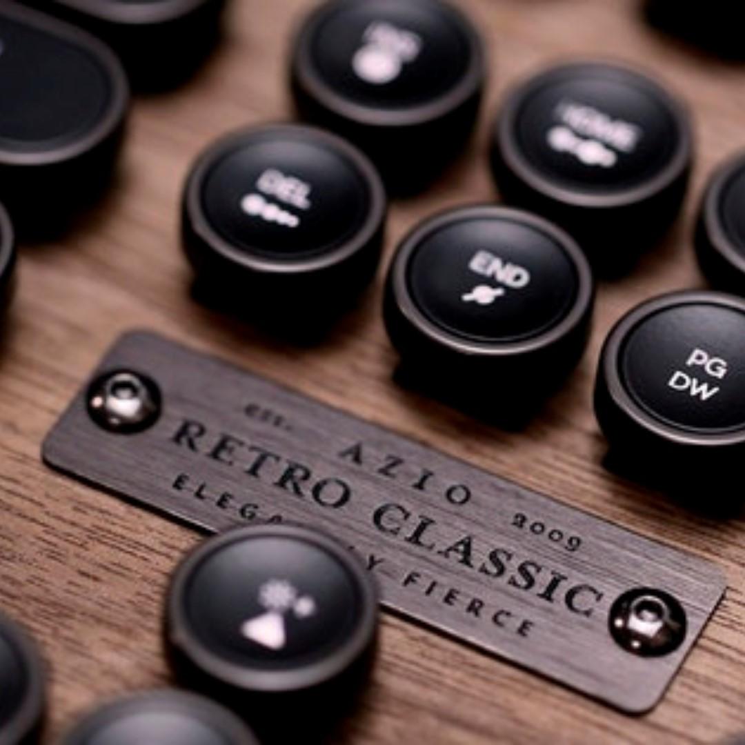 Azio Retro Classic Mechanical Keyboard, Computers & Tech, Parts ...