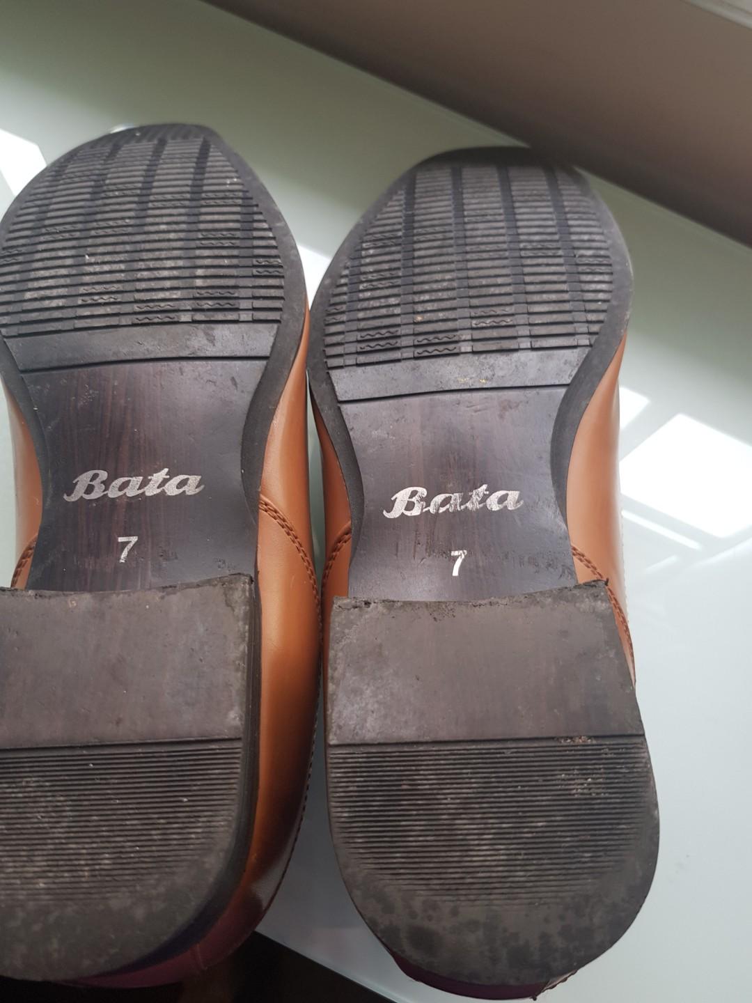 Bata brown leather shoes, Men's Fashion, Footwear, Casual shoes on ...
