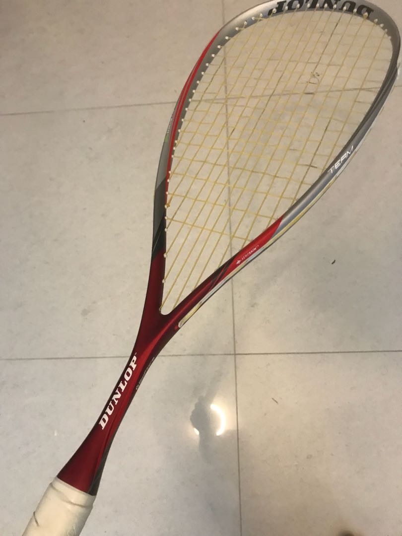Brand new Squash racquet - Dunlop 4D aerogel, Sports Equipment, Sports ...