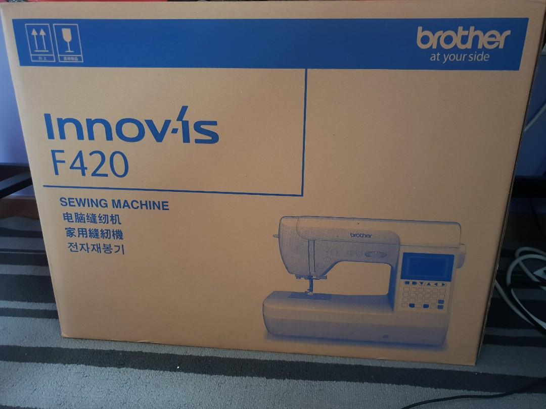 Brother F420 Sewing Machine, Design & Craft, Craft Supplies & Tools on ...