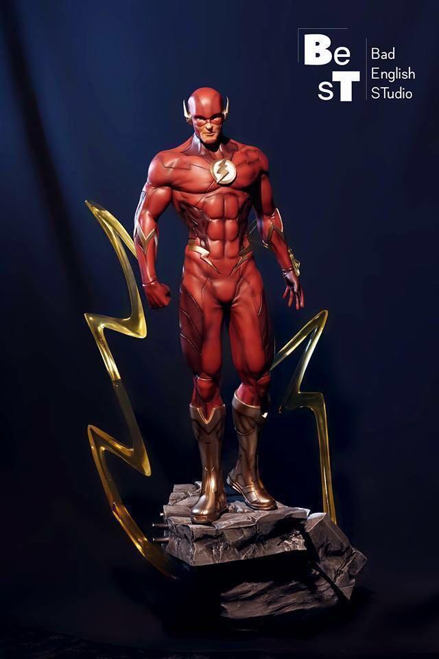 Custom Flash 1/4 scale statue, Toys & Games, Bricks & Figurines on ...