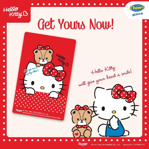 Hello Kitty EZ - Link Card from Cheers, Everything Else on Carousell
