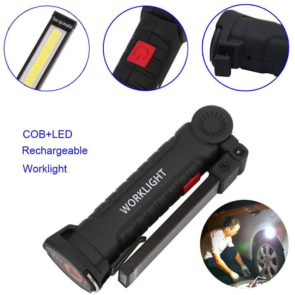 LED Rechargeable torchlight/worklight with Magnetic base, Furniture ...
