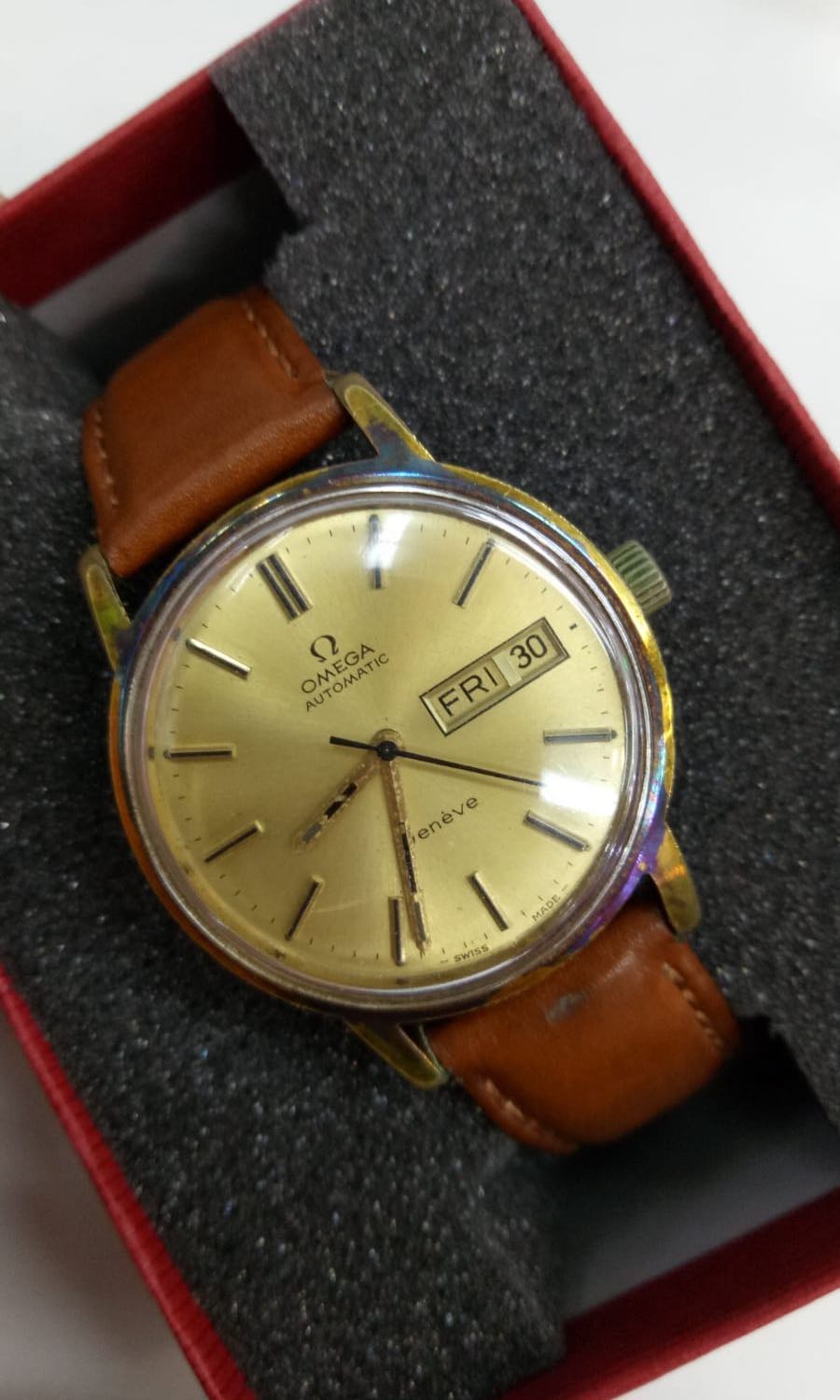 OMEGA GENEVE ANTIQUE WATCH, Women's Fashion, Watches & Accessories ...