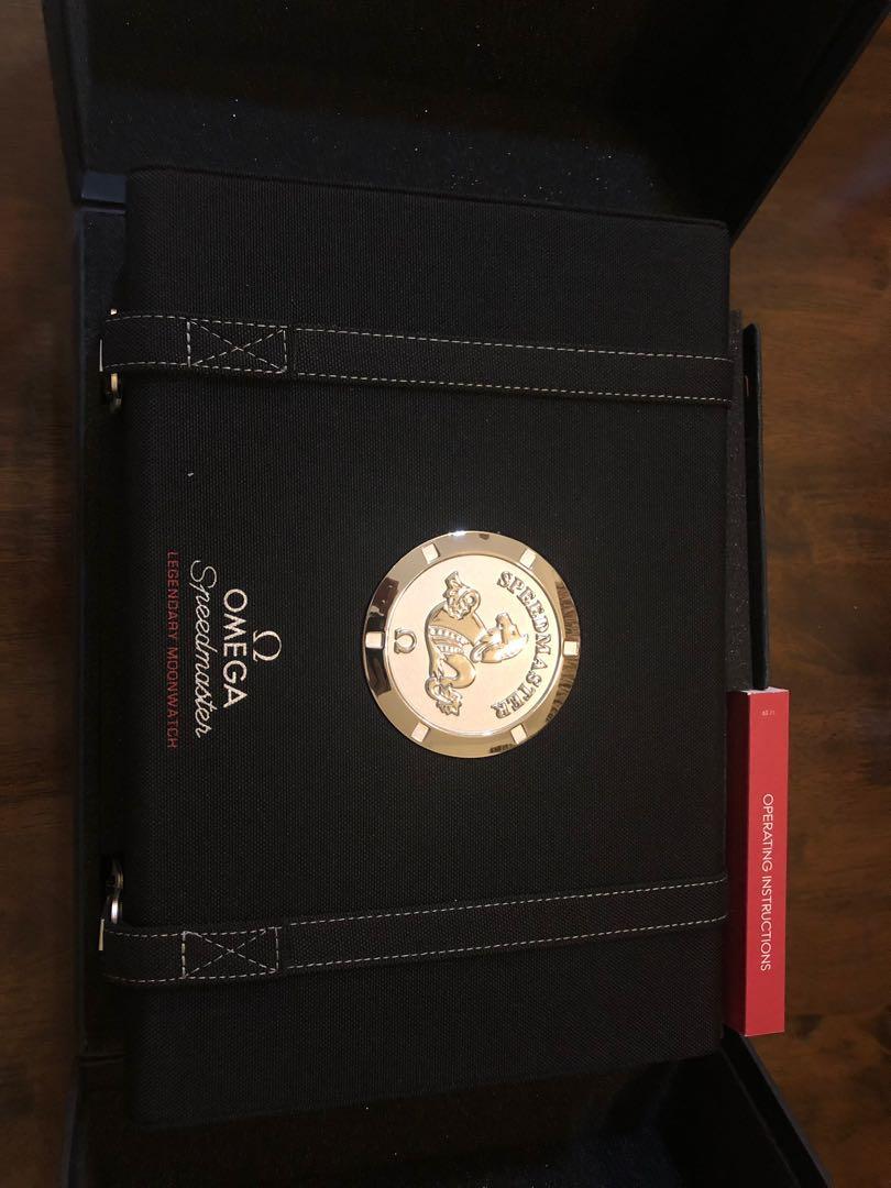 Omega Speedmaster Professional Moonwatch LNIB complete set 42mm ...