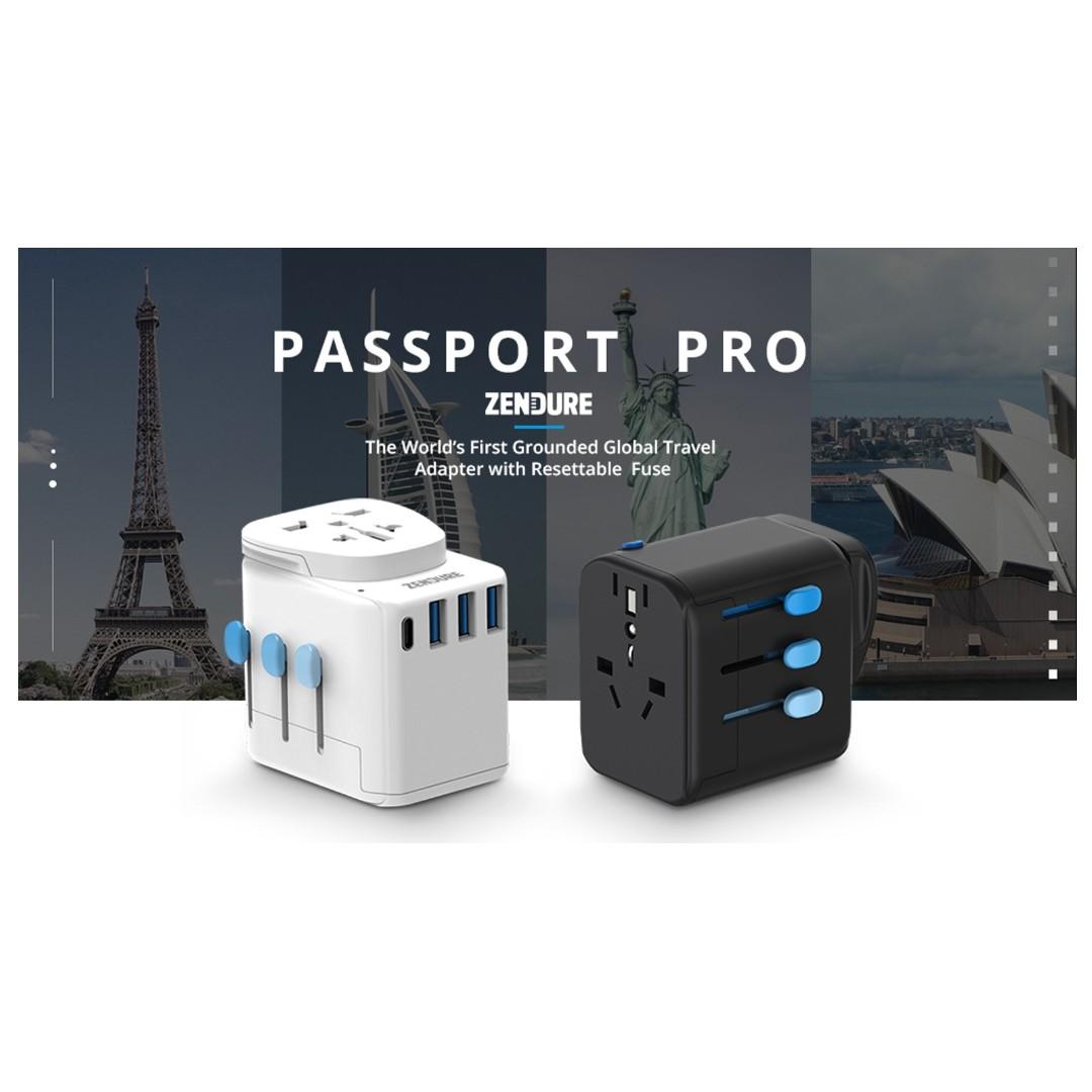 Passport Pro Travel Adapter, Hobbies & Toys, Travel, Travel Essentials & Accessories on Carousell