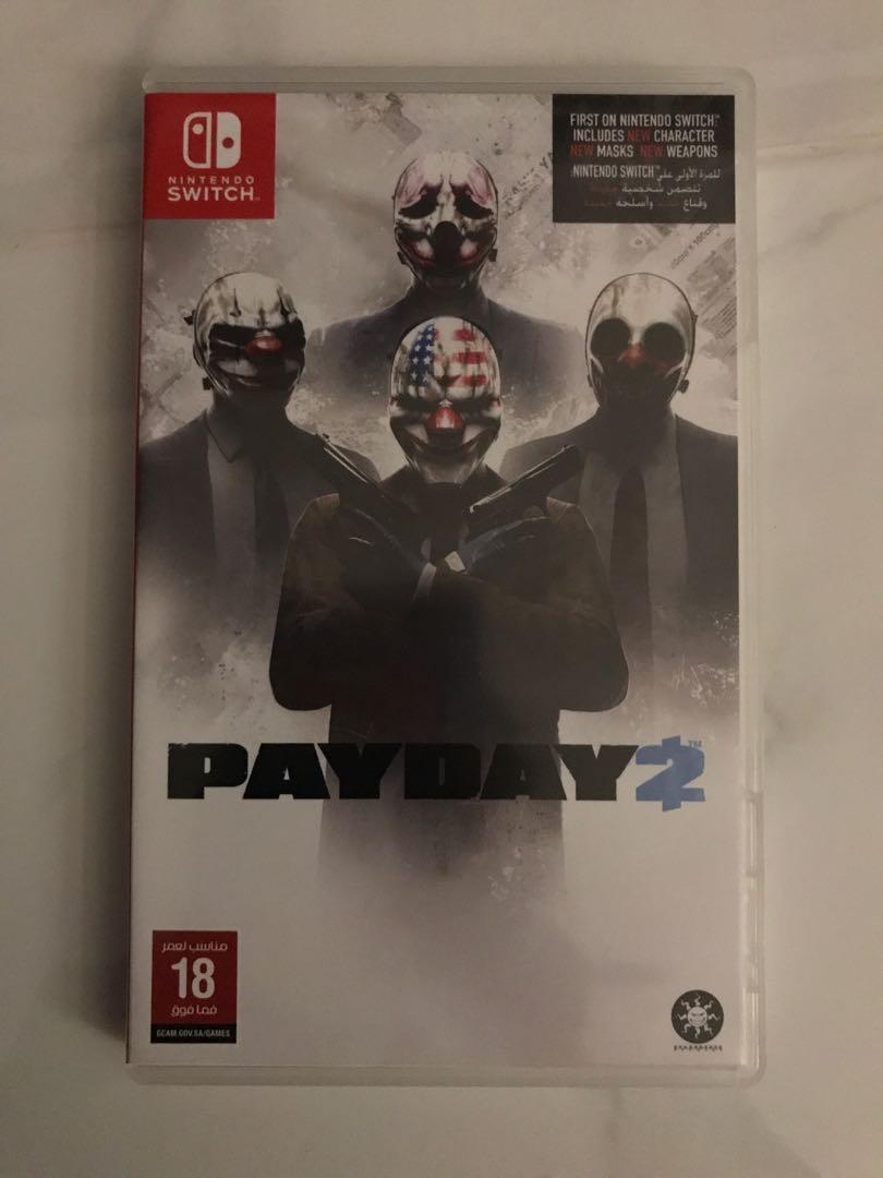 Payday 2 Nintendo switch , Video Gaming, Video Games, Nintendo on Carousell