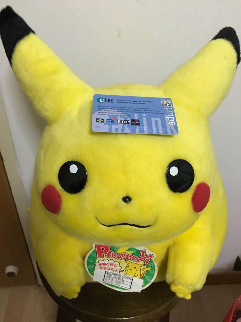 Pikachu Plush Toy (Life sized pikachu$, Hobbies & Toys, Toys & Games on ...