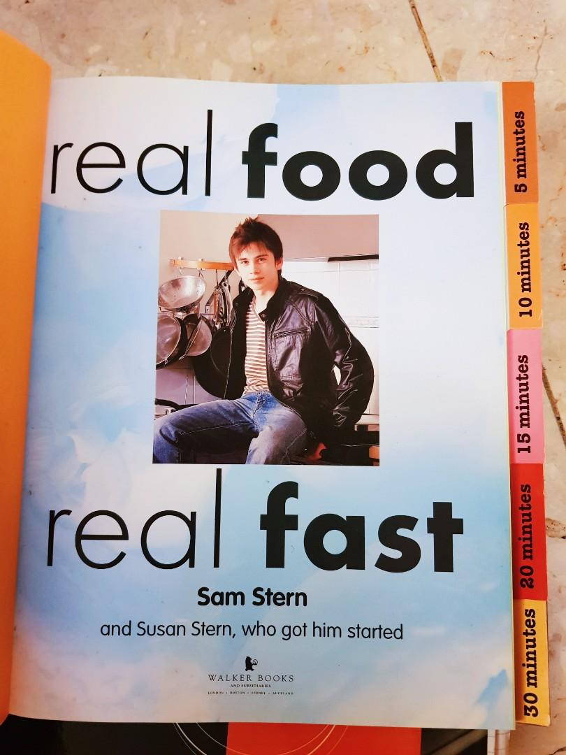 Sam Stern's Real Food Real Fast, Hobbies & Toys, Books & Magazines ...