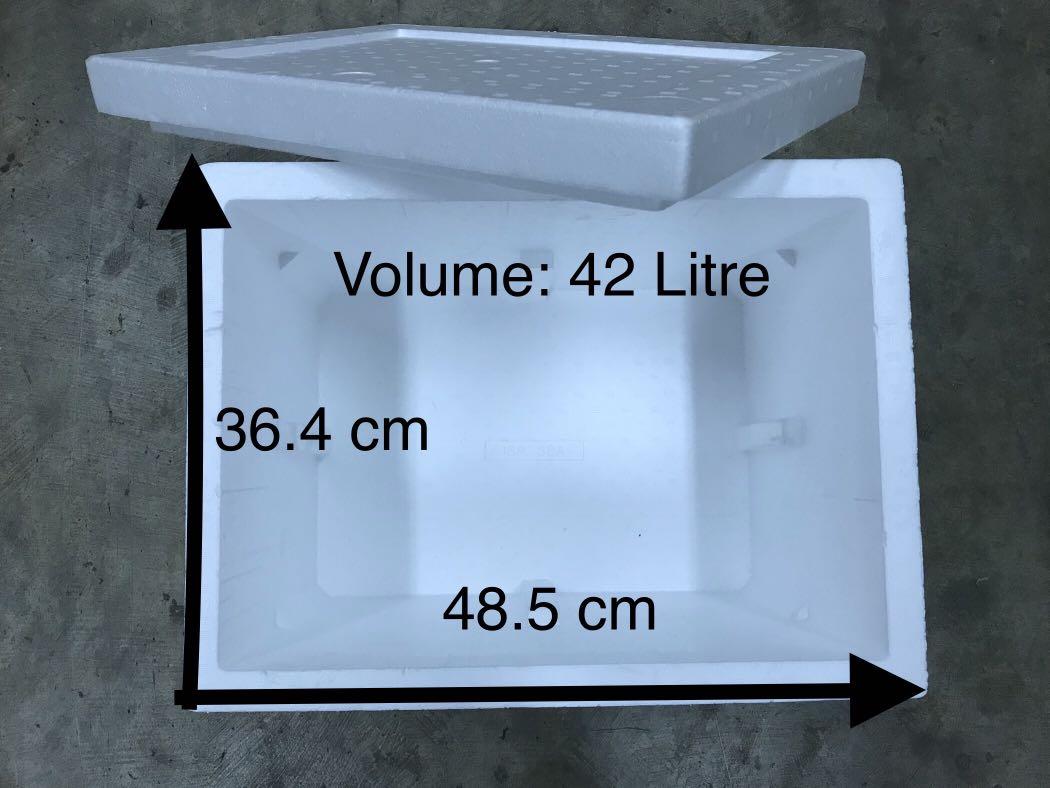 New and used styrofoam storage foam box with lid cover , Everything ...
