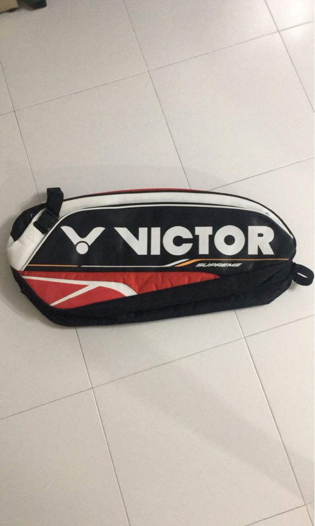 Victor Badminton Racket Bag, Sports Equipment, Sports & Games, Racket ...