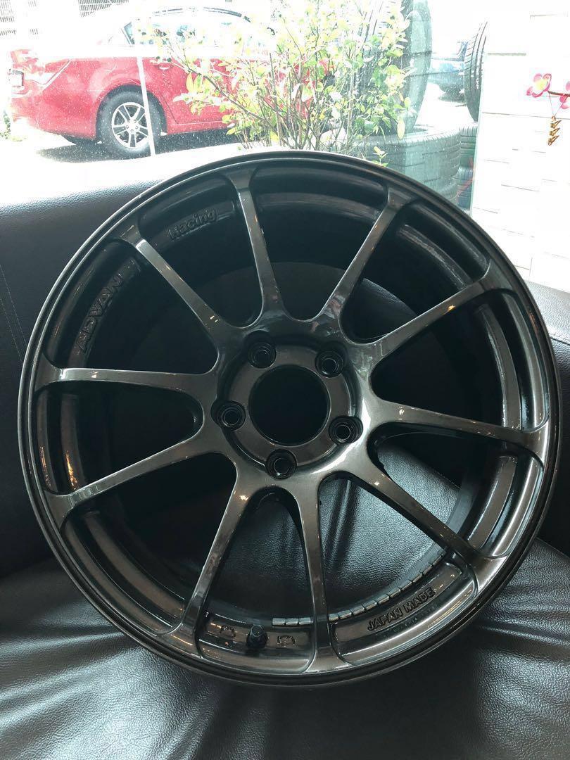 17” Advan RS (Original) 5x114.3, Car Accessories, Tyres & Rims on Carousell