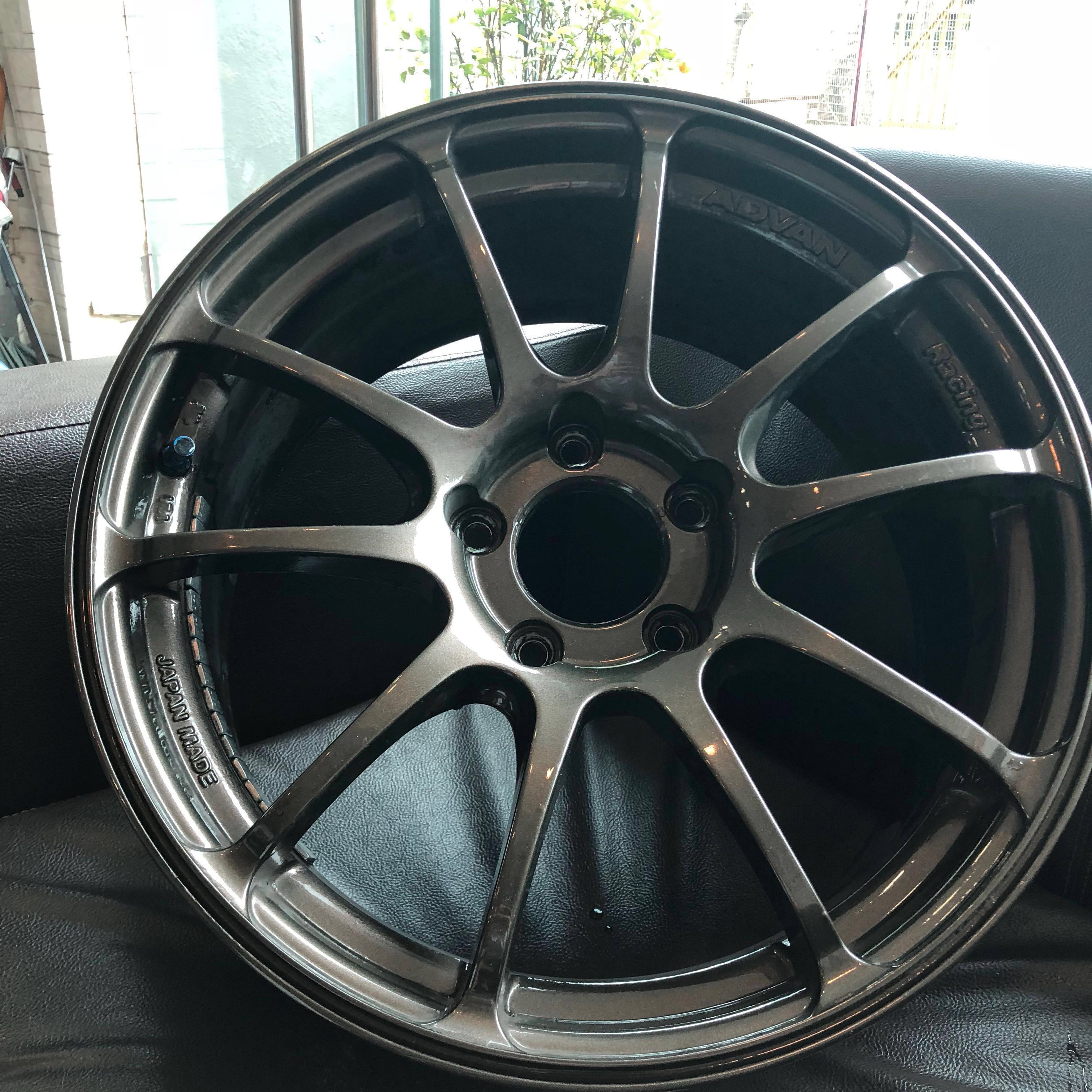 17” Advan RS (Original) 5x114.3, Car Accessories, Tyres & Rims on Carousell