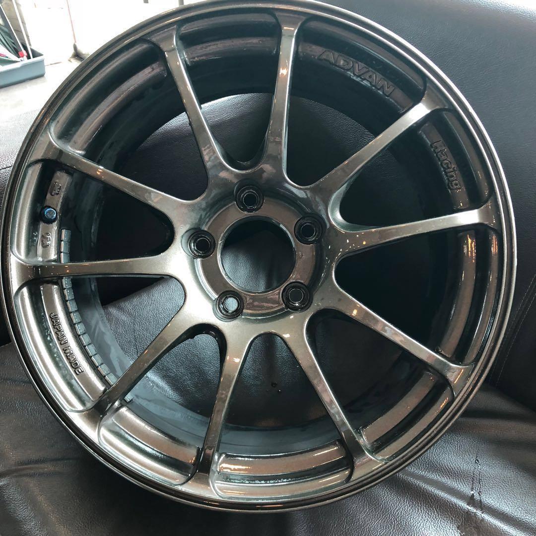 17” Advan RS (Original) 5x114.3, Car Accessories, Tyres & Rims on Carousell