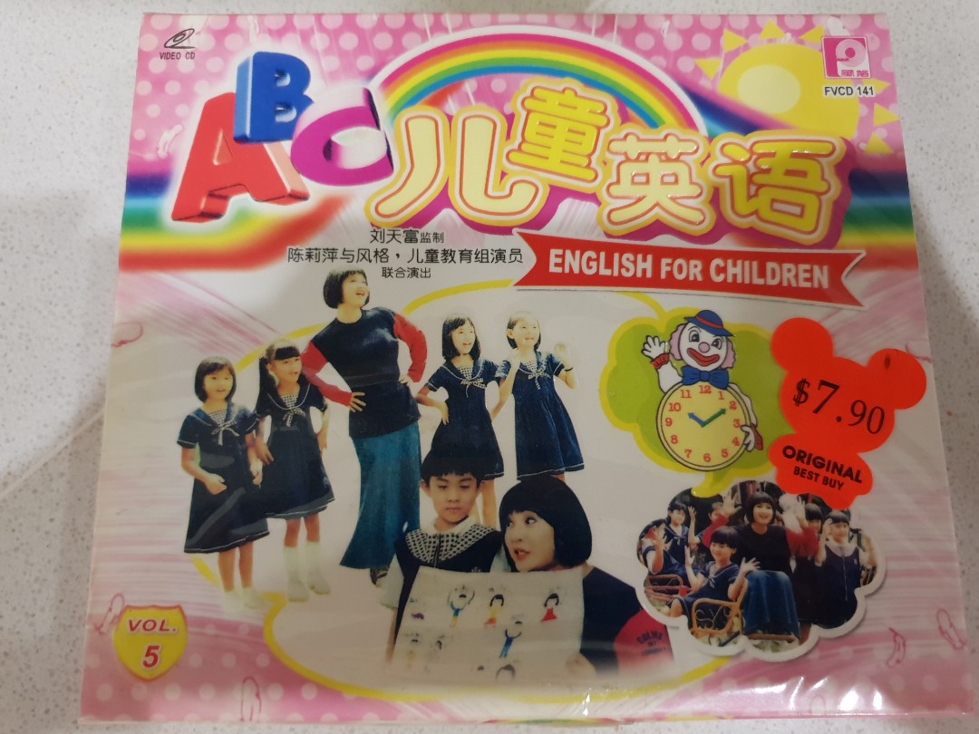 ABC 儿童英语 vol 5, Hobbies & Toys, Music & Media, CDs & DVDs on Carousell