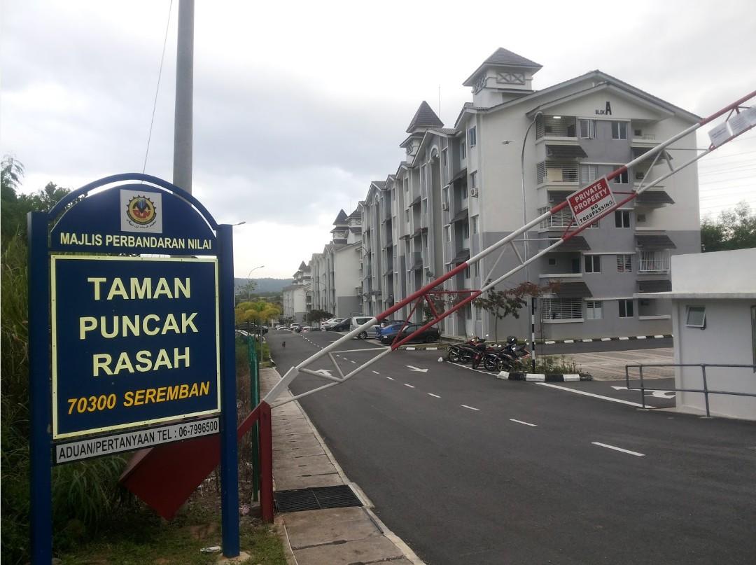Apartment Puncak Rasah with Lift,RK3, Rasah Kemayan,Seremban 2 ...