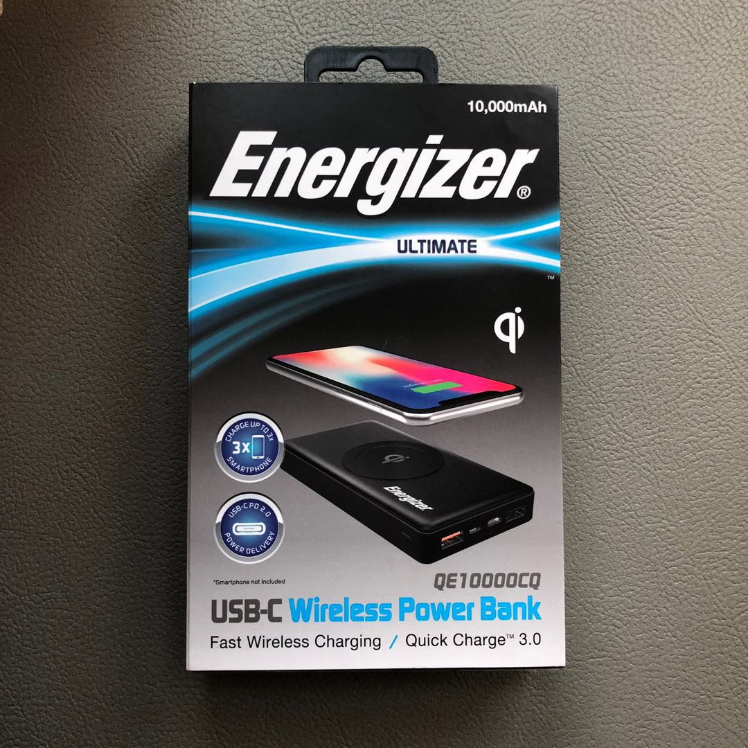 BNIB Energizer Ultimate Wireless PowerBank 10000mah, Mobile Phones ...