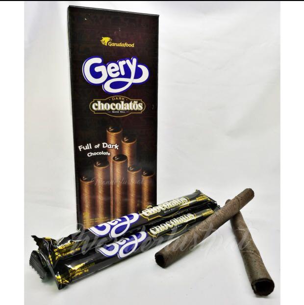 Gery Chocolate Wafer Stick, Food & Drinks, Homemade Bakes on Carousell