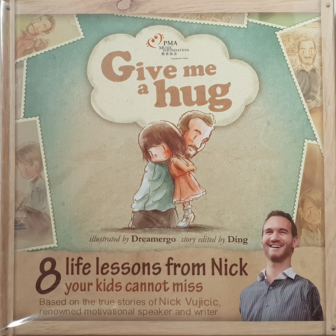 Nick Vujicic Give Me A Hug, Hobbies & Toys, Books & Magazines, Fiction ...