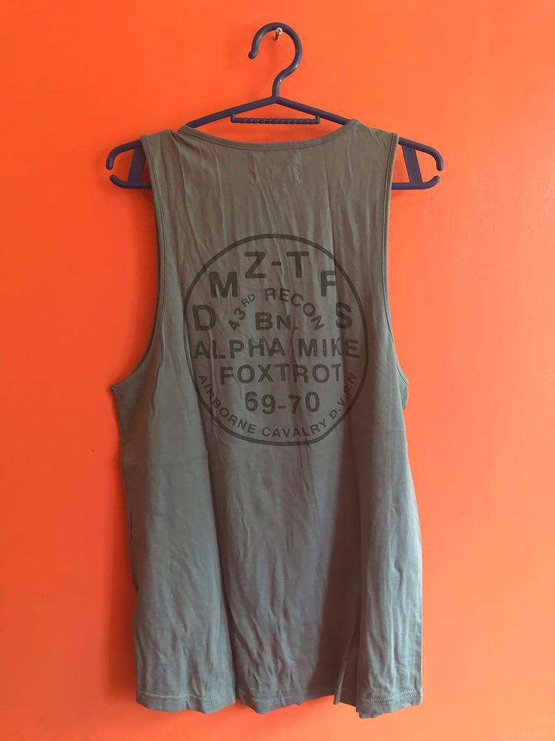 Gray T-Bar x Cotton On Sando, Men's Fashion, Tops & Sets, Sleep and ...