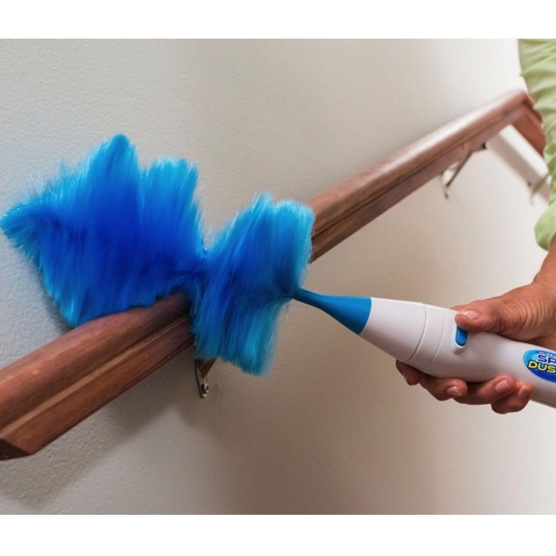 Hurricane Spin Duster Motorized Dust Wand By BulbHead Electric Duster ...