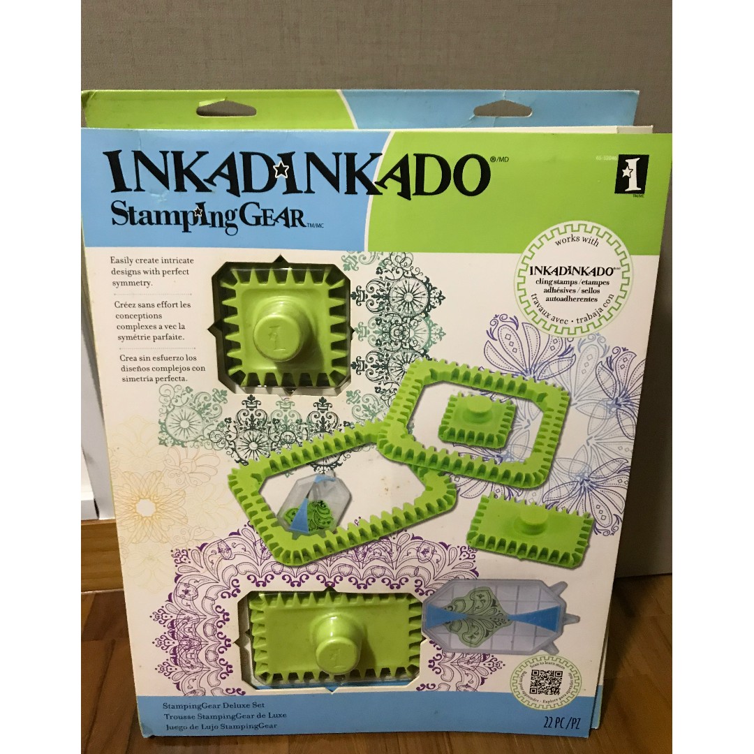 Inkadinkado Stamping Gear (Deluxe Set), Hobbies & Toys, Stationery ...