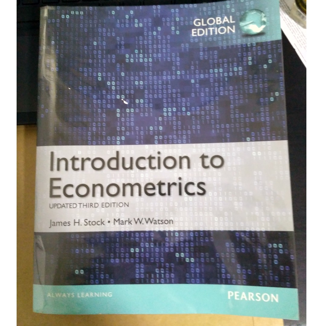Introduction to Econometrics (Updated third version), Computers & Tech ... Introduction to Econometrics (Updated third version), Computers & Tech ...