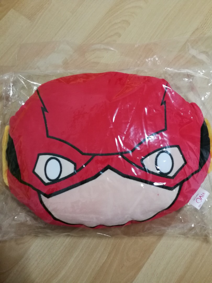 Justice League - The Flash Pillow - 38cm, Everything Else on Carousell