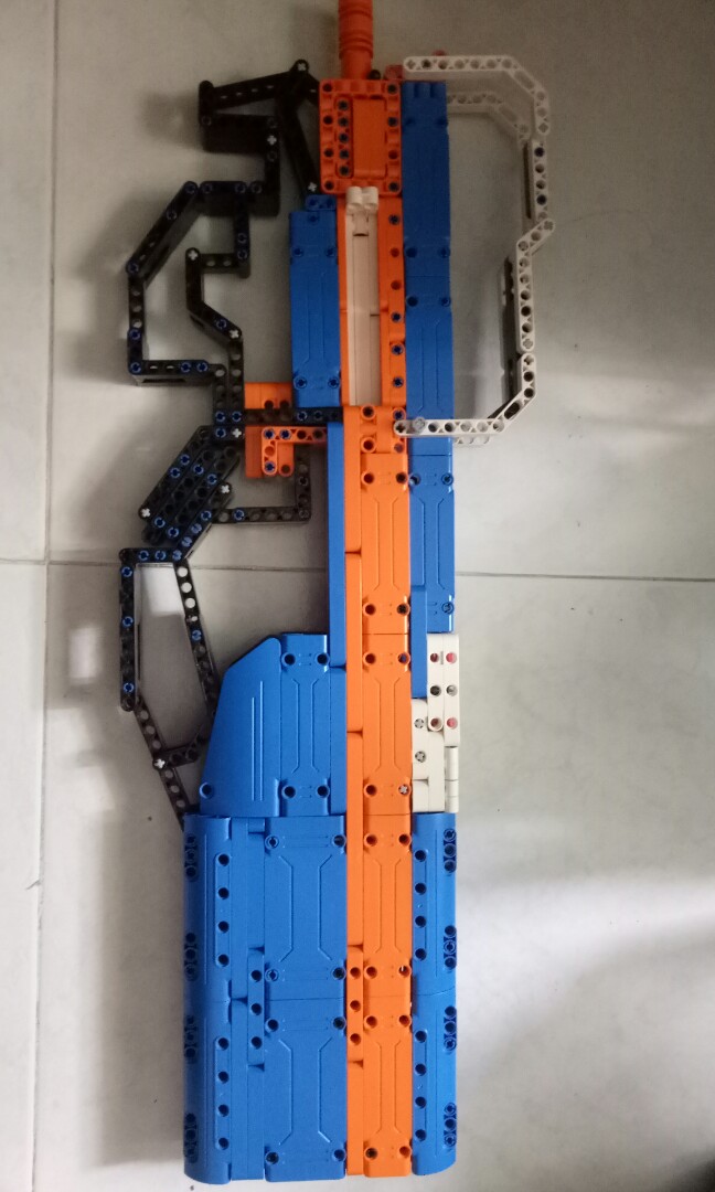 LEGO P90 rubber band gun, Hobbies & Toys, Toys & Games on Carousell