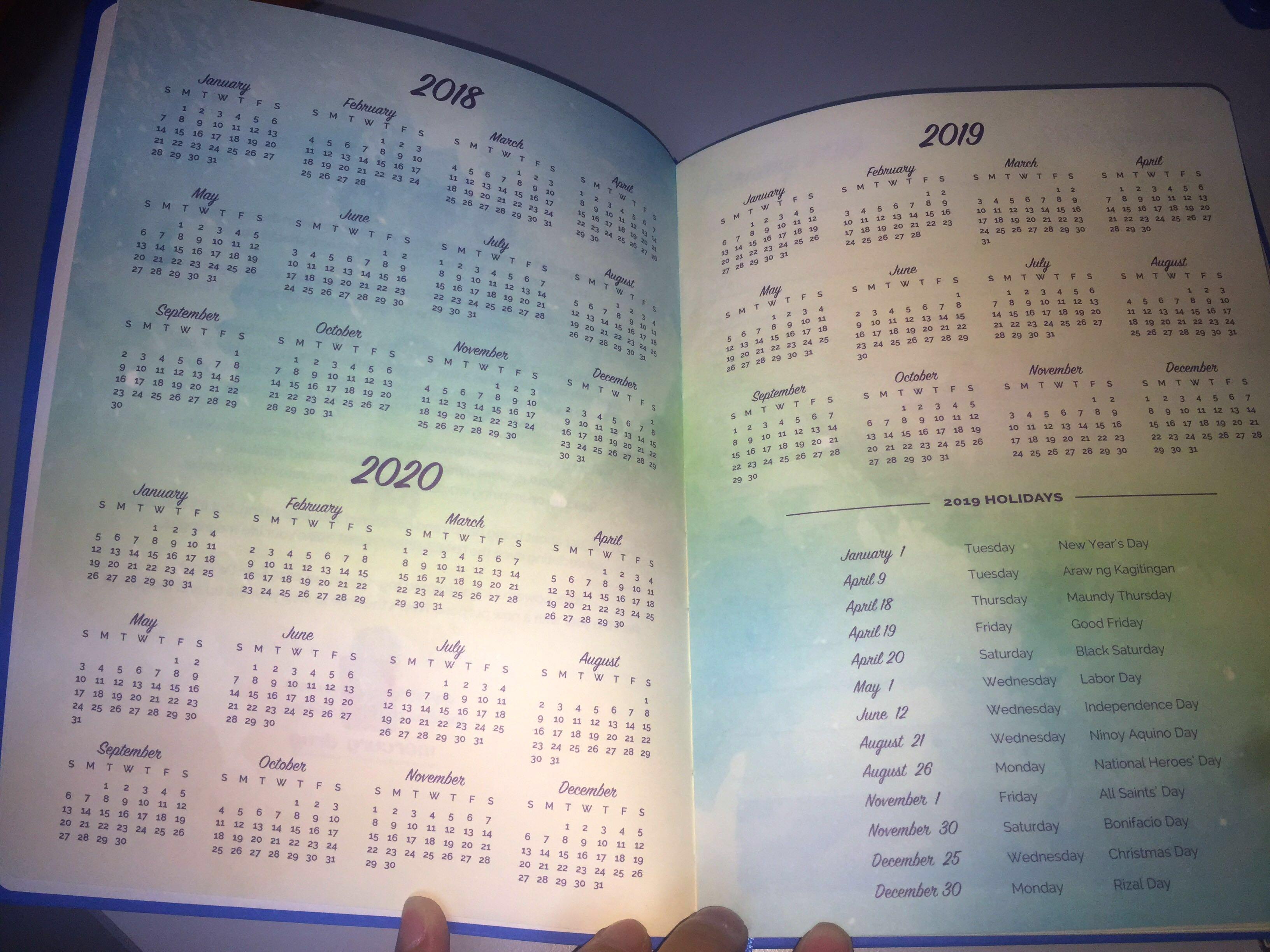 Mercury Drug Planner 2019, Hobbies & Toys, Stationary & Craft, Other ...