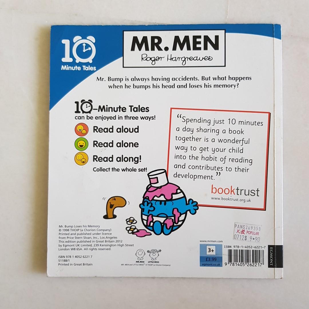 MR Men Children Book, Hobbies & Toys, Books & Magazines, Children's ...