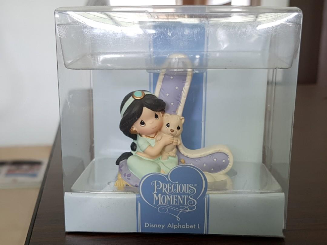 New Precious Moments Disney Alphabet "L" Figurine, Everything Else on ...