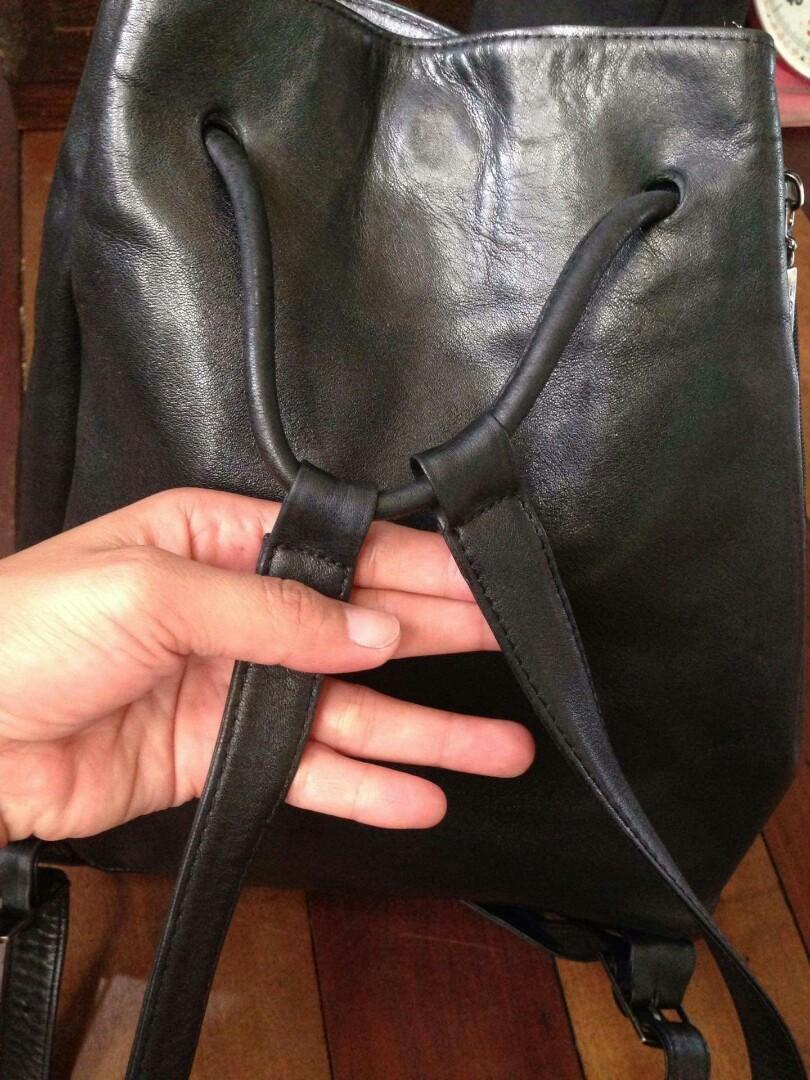 original issac korean backpack, Women's Fashion, Bags & Wallets ...