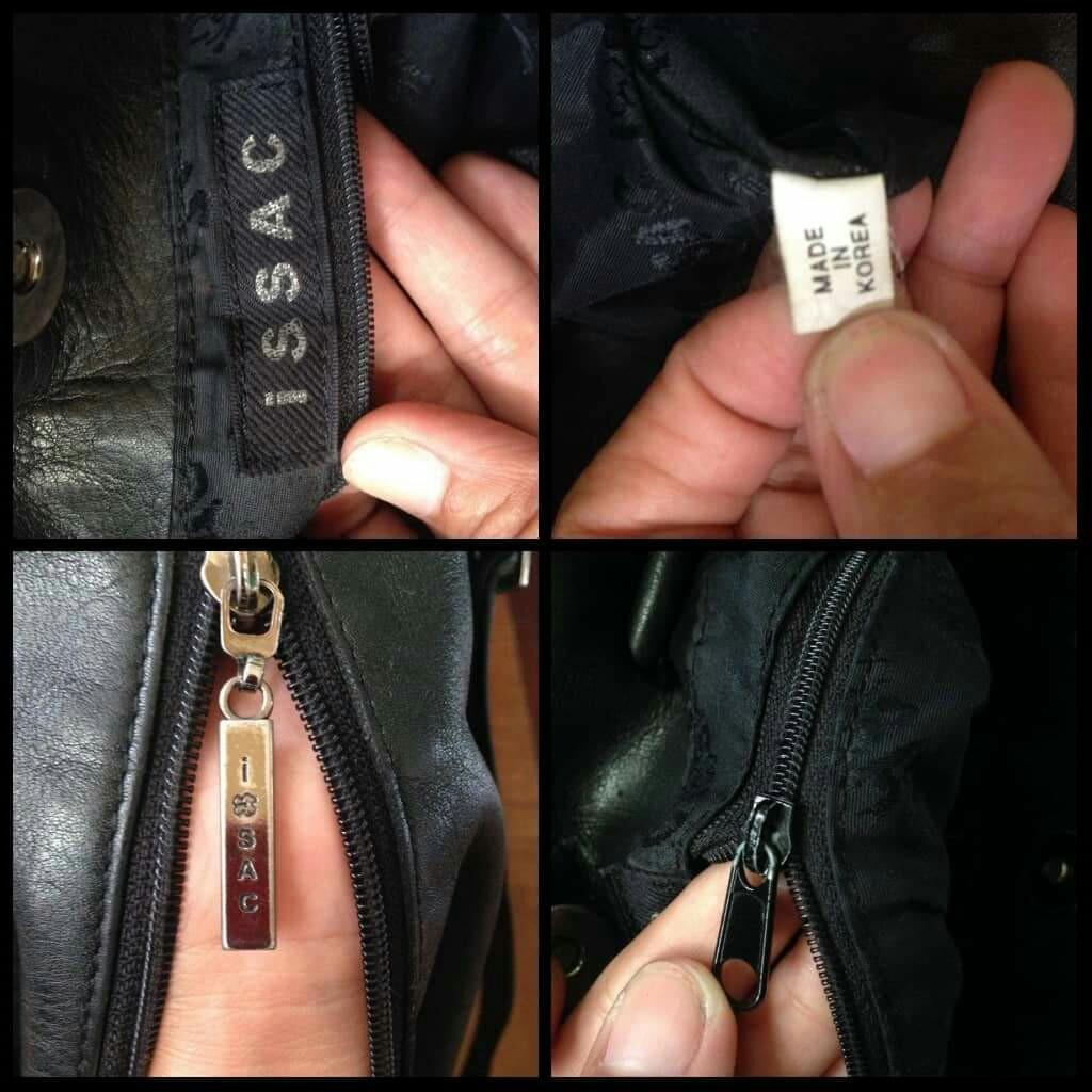 original issac korean backpack, Women's Fashion, Bags & Wallets ...