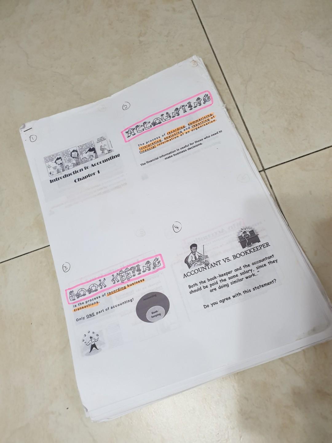 POA Notes, Hobbies & Toys, Books & Magazines, Assessment Books on Carousell