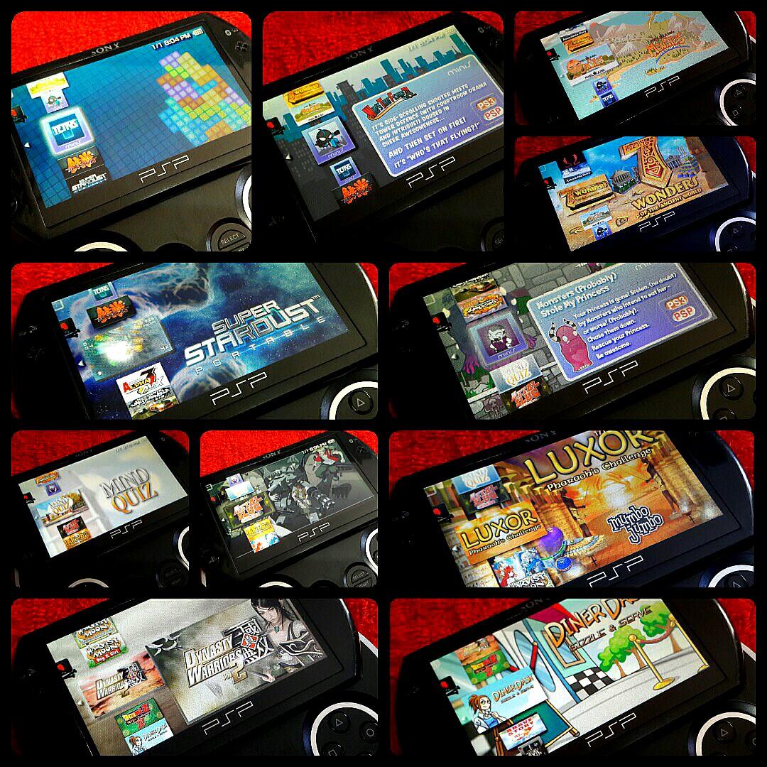 Psp go 16gb v6.20 full of games final fantasy resident evil god of war ...