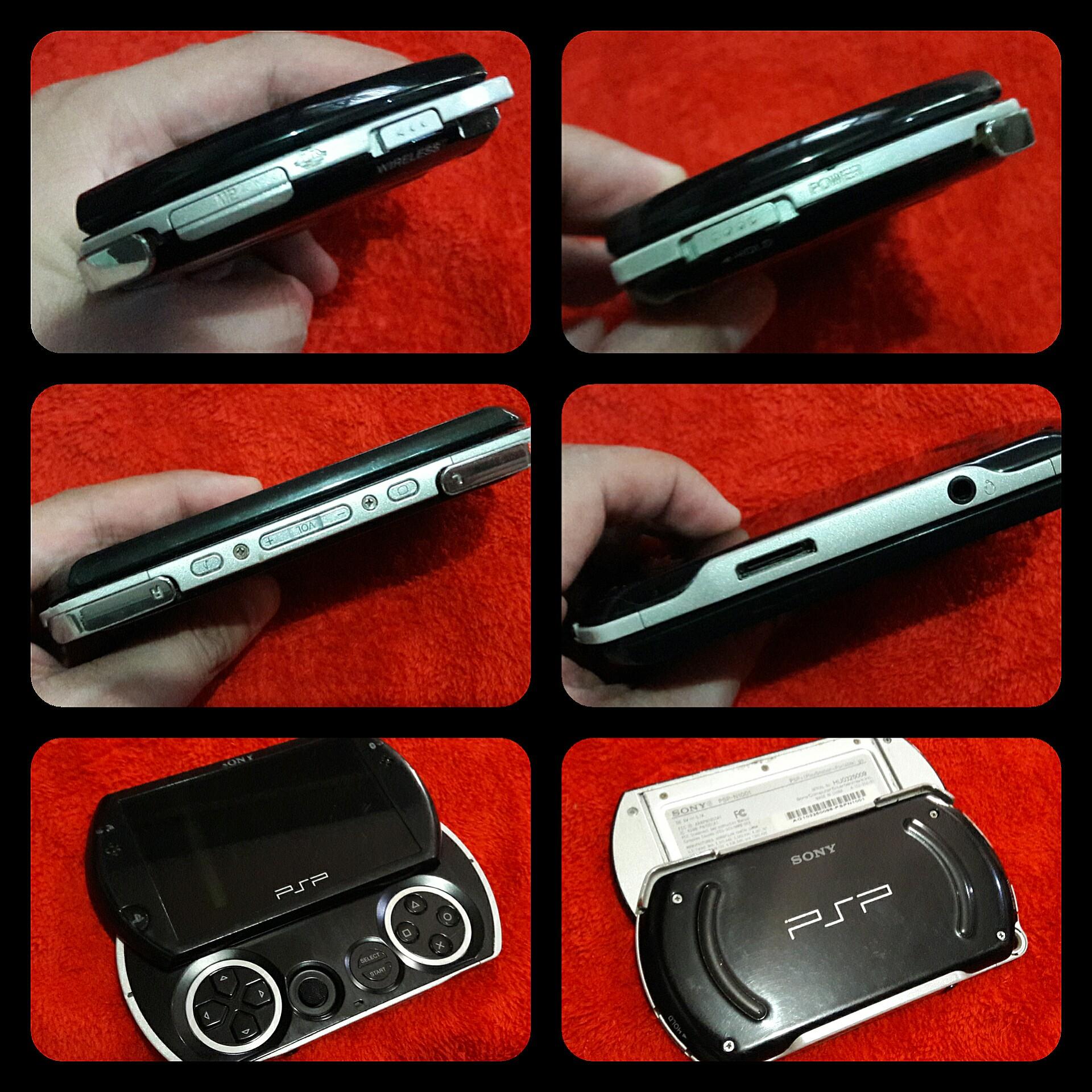 Psp go 16gb v6.20 full of games final fantasy resident evil god of war ...