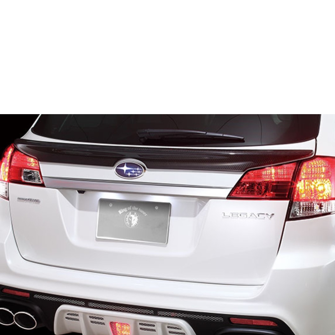 Rowen Tommy Kiara Rear Waist Spoiler for 2009 - 2013 Legacy GT Wagon ...