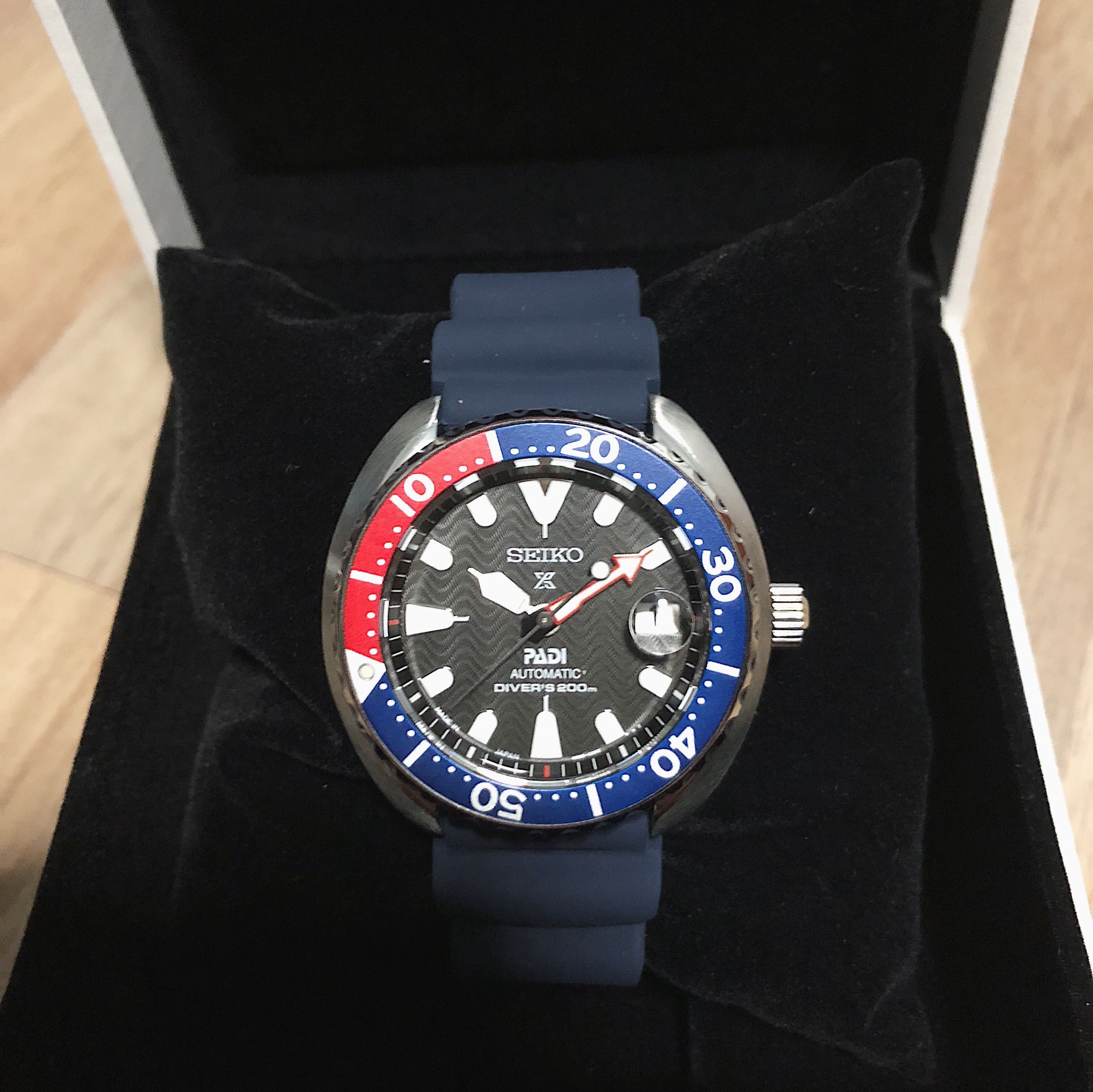 Sale! BNIB Made in Japan SEIKO PROSPEX PADI TURTLE MINI 200M AUTOMATIC ...