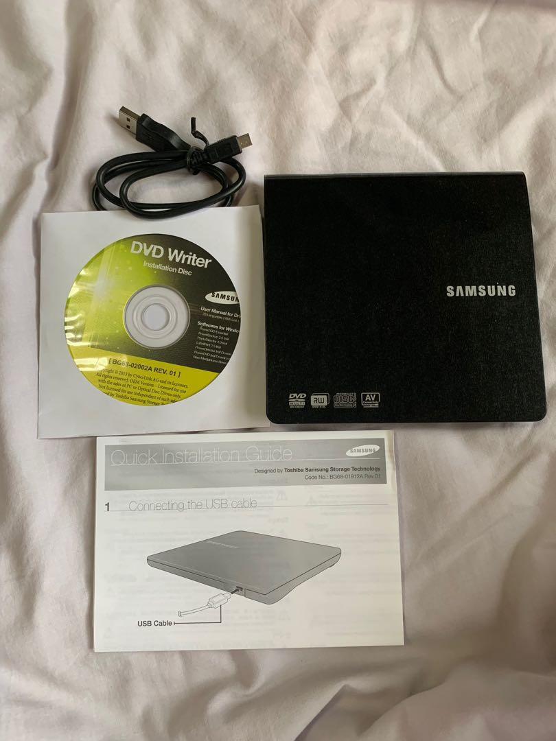 Samsung portable DVD writer, Computers & Tech, Parts & Accessories ...