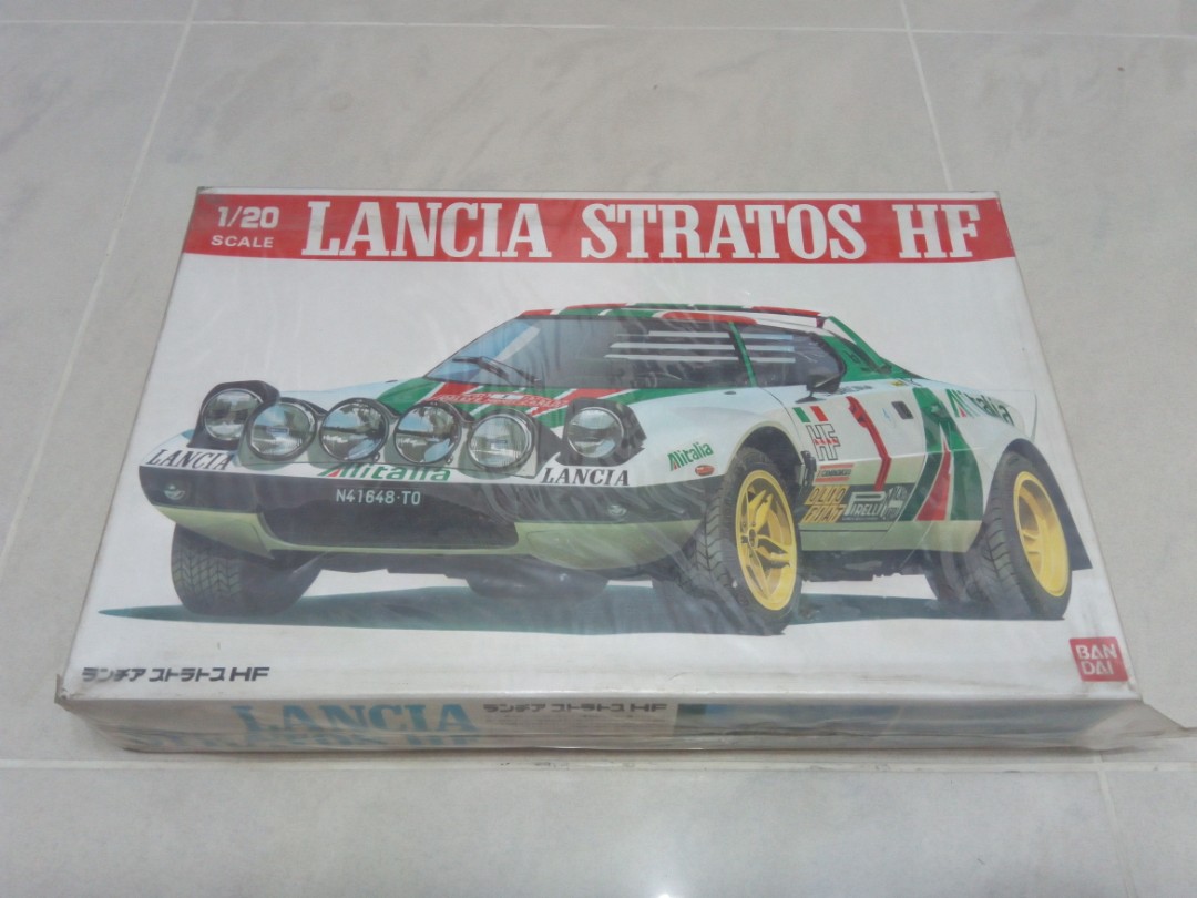 Sega Rally LANCIA STRATOS 模型, 興趣及遊戲, 玩具 & 遊戲類 - Carousell