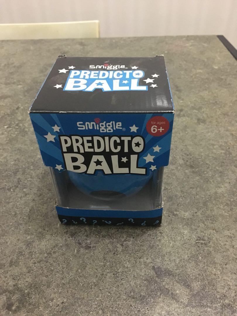 Smiggle Predicto ball, Hobbies & Toys, Toys & Games on Carousell